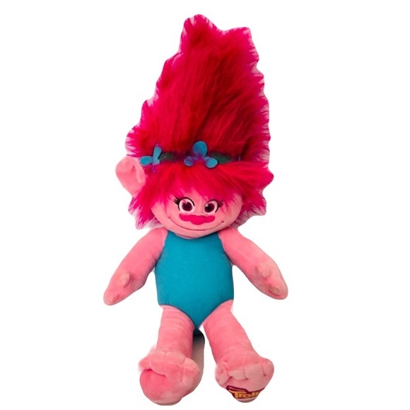 Build-A-Bear | Toys | Build A Bear Trolls 27 Princess Poppy Pink Plush ...
